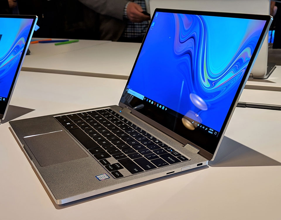 Trên tay Samsung Notebook 9 Pro vừa ra mắt CES 2019