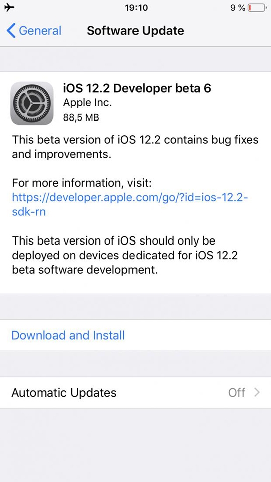 Apple bất ngờ phát hành iOS 12.2 beta 6, bạn đã cập nhật chưa?
