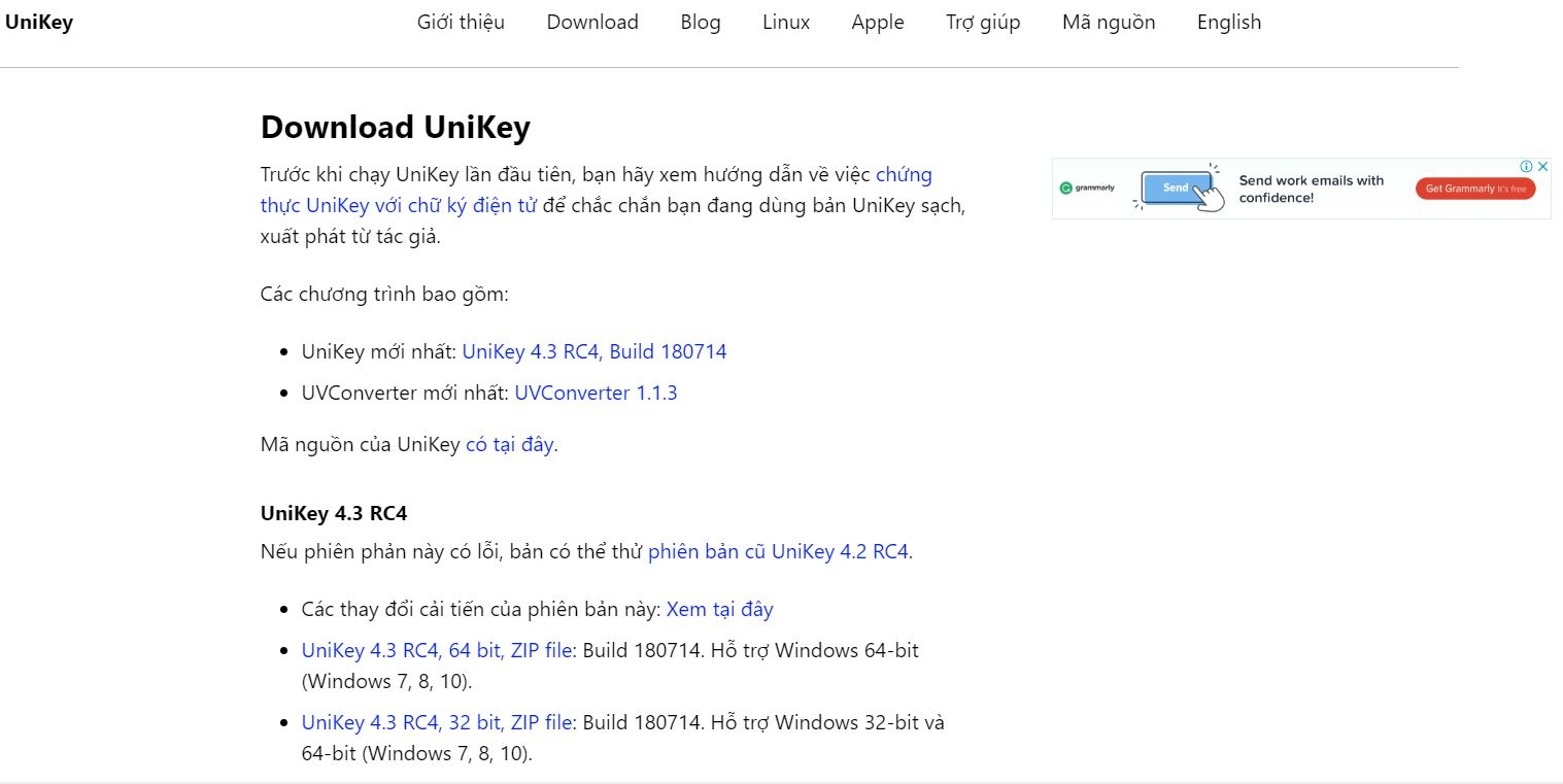 Hướng dẫn tải và cài đặt Unikey cho laptop của bạn