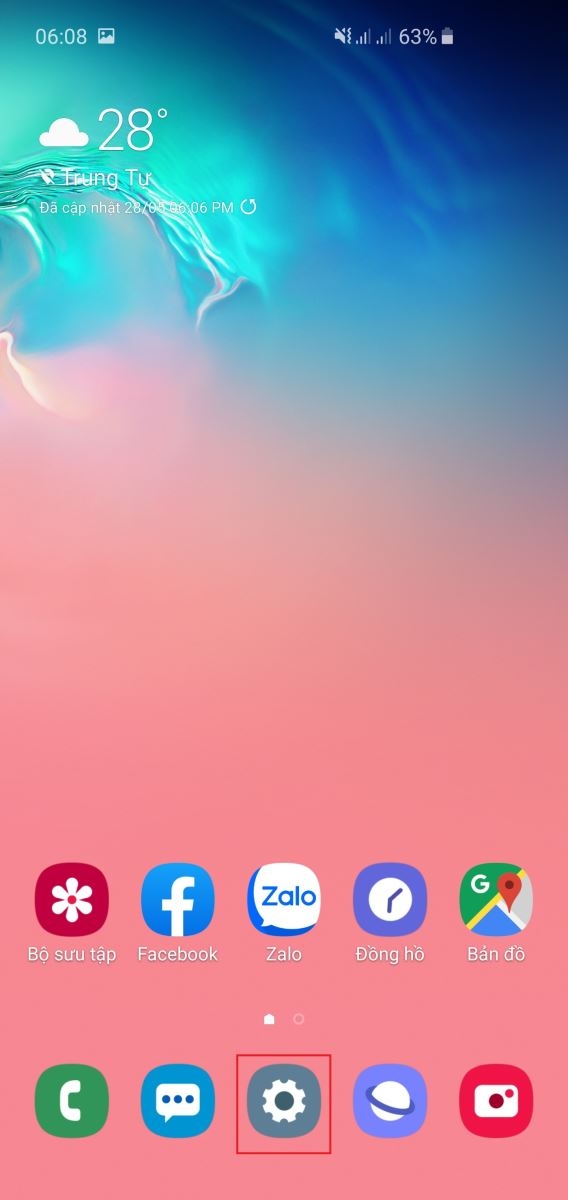 Hướng dẫn kết nối Wi-Fi trên Samsung Galaxy S10