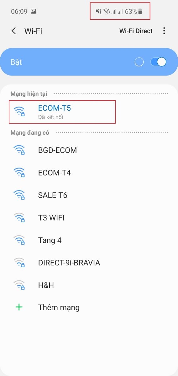 Hướng dẫn kết nối Wi-Fi trên Samsung Galaxy S10