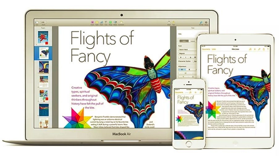 Apple iWork cho macOS và iOS Được cập nhật