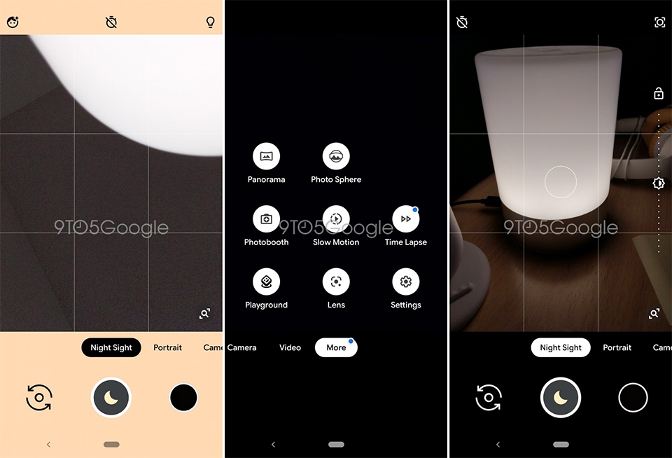 Google Camera đưa chế độ chụp đêm ra màn hình chính