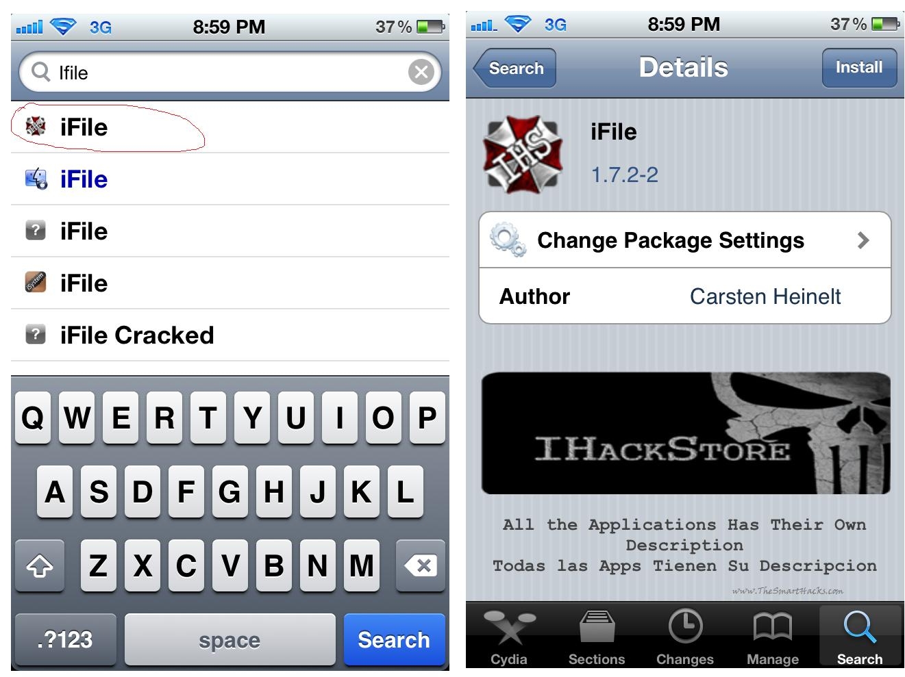 Tổng hợp những ứng dụng hay trên Cydia
