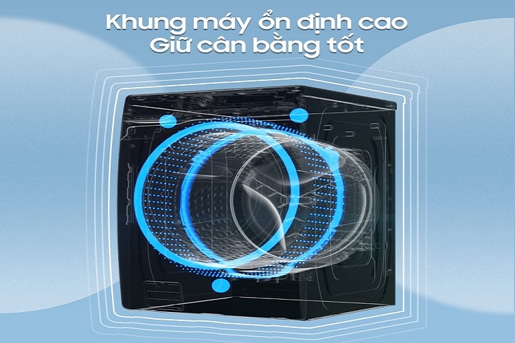 So sánh công nghệ VRT Plus và VRT trang bị trên máy giặt Samsung