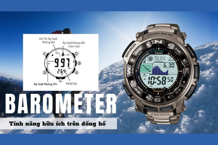 Tìm hiểu áp kế Barometer là gì? Tính năng, cách sử dụng Barometer