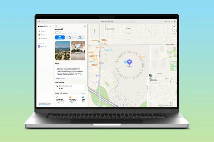 Apple Maps phiên bản web hiện đã hoạt động với Firefox và Edge cho Mac