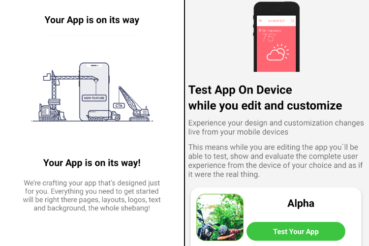 AppyPie: Giải pháp xây dựng ứng dụng di động và website đơn giản