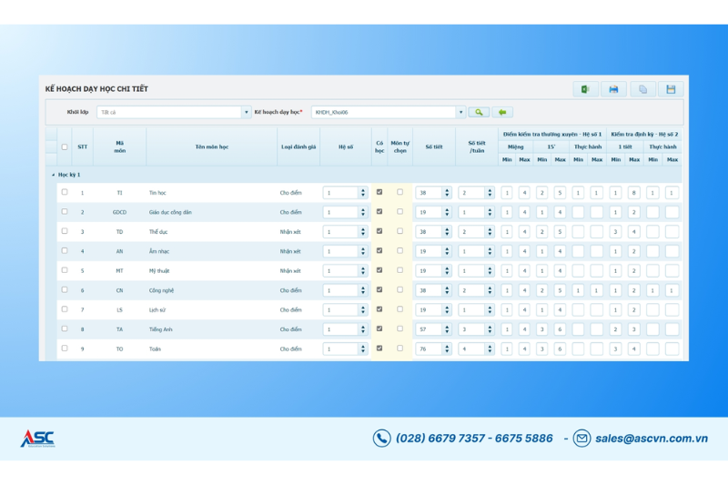 ASC-School - Hướng dẫn đăng nhập và sử dụng ASC-School từ A-Z