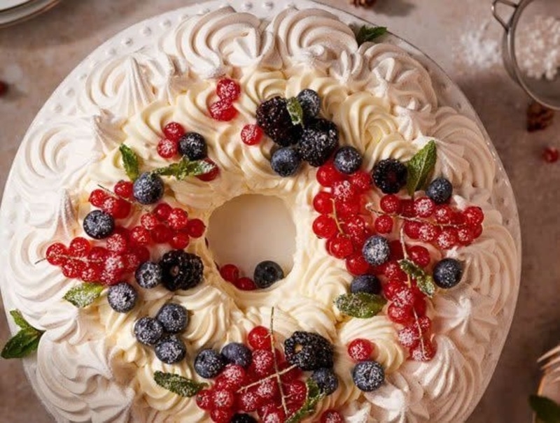 Bánh Pavlova: Cách làm món bánh ngon ngọt không cần bột mì