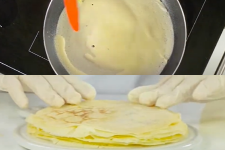 Công thức làm bánh crepe trái vải hoa hồng siêu ngon ngay tại nhà