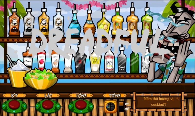 Bartender The Right Mix: Game sáng chế các loại cocktail hấp dẫn