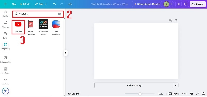 Hướng dẫn cách chèn video YouTube vào Canva nhanh chóng, hiệu quả