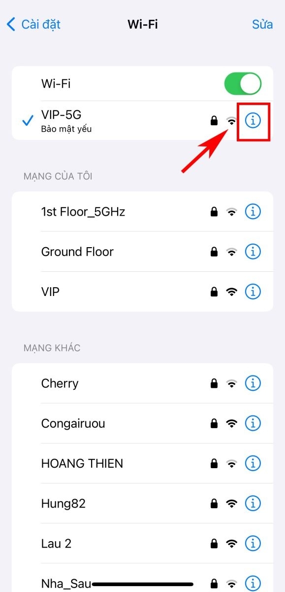 Cách đổi IP điện thoại trên iPhone và Android