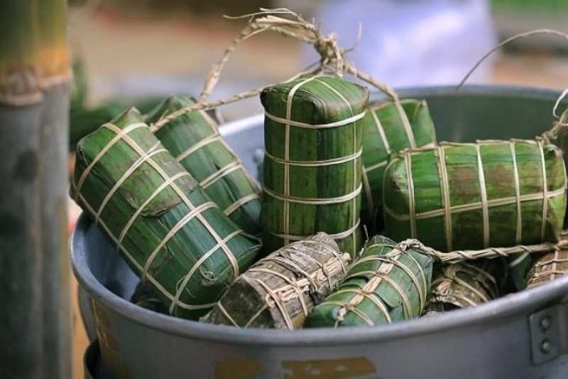 Cách gói bánh tét hạt điều dễ làm, cho món bánh thơm ngon, đón Tết thêm vui