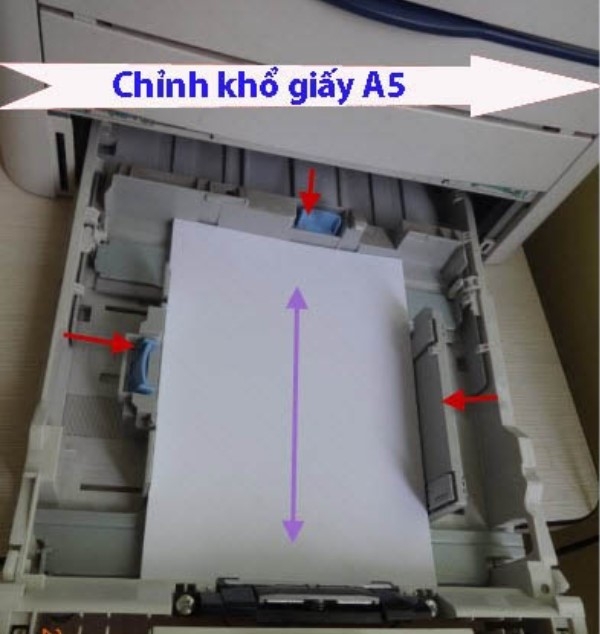 Chi tiết cách in giấy A5 trên máy Canon đơn giản, dễ thực hiện