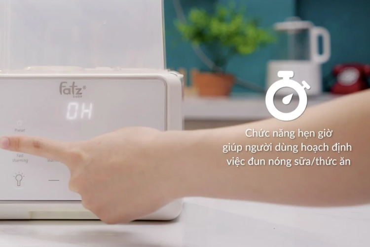 Cách sử dụng máy tiệt trùng Fatz giúp bảo vệ sức khỏe cho bé yêu