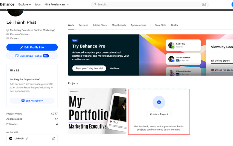 Behance là gì? Hướng dẫn cách tạo portfolio trên behance