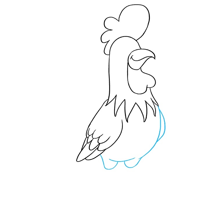 Tổng hợp những cách vẽ con gà trống, gà mái, gà con đơn giản nhất