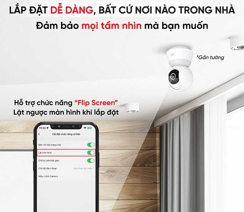 Camera IP 365 Selection C2 5MP | Quay sắc nét, giá cực rẻ