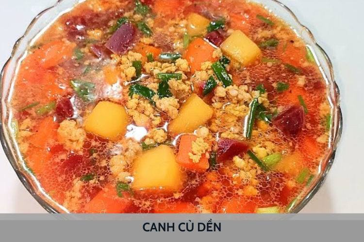 Cách nấu canh củ dền thịt băm thơm ngon cho bữa cơm gia đình