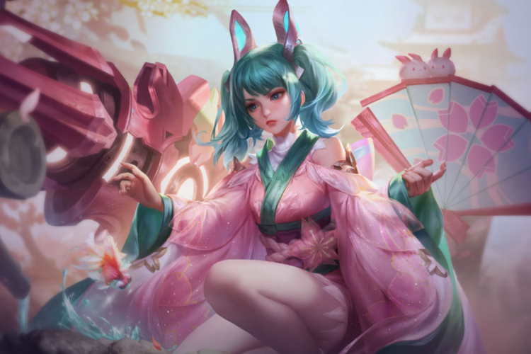 Capheny Kimono trong Liên Quân - Đậm chất văn hoá và hiện đại