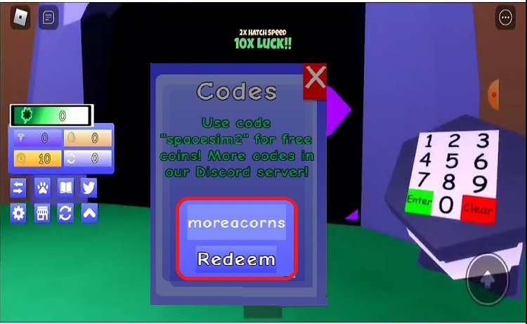 Tổng hợp code Space Simulator 2 mới nhất và cách nhập chuẩn xác
