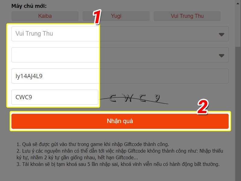 Sưu tầm ngay bộ code Yugi H5 cập nhật mới nhất 10/2024
