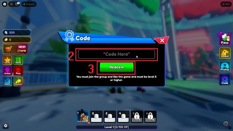 Code Anime Rangers X update 8 mới nhất tháng 10/2025