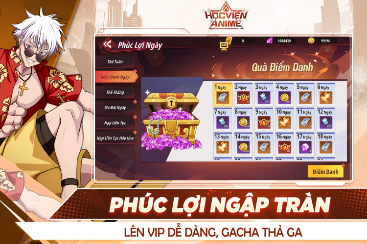 Code Học Viện Anime Legend mới 2026 nhận thưởng cực hấp dẫn