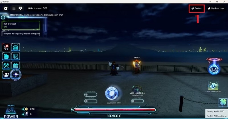 Full code Hunters mới nhất tháng 6/2025 nhận pha lê miễn phí