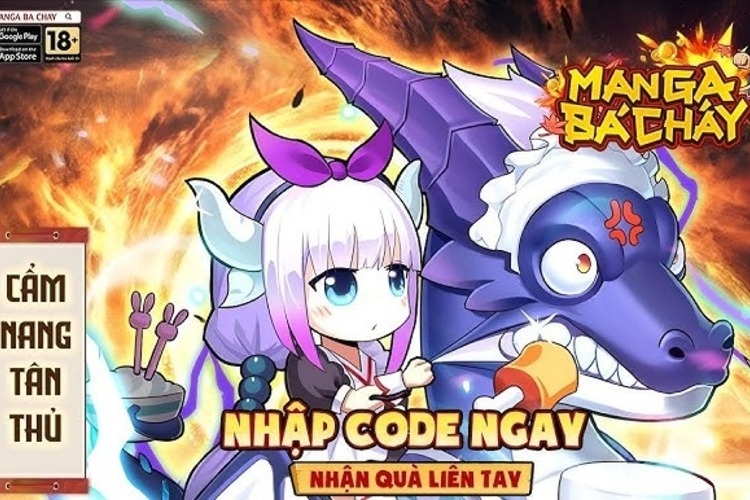Code Manga Bá Cháy mới nhất tháng 01/2026 nhận quà giá trị