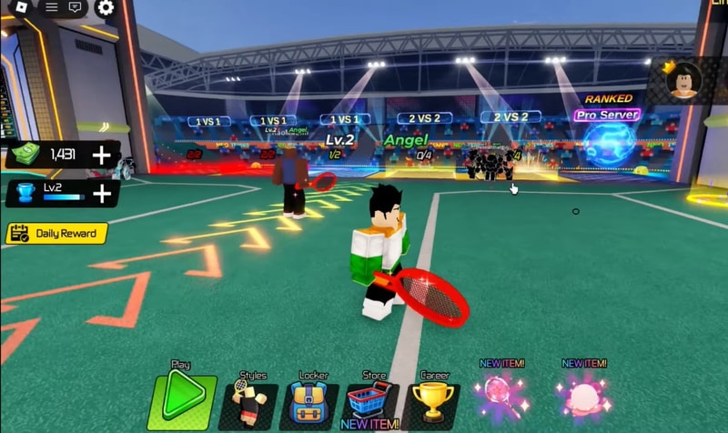 Code Neo Tennis mới nhất: Nhận Lucky Spin, Snowball, Ice Racket