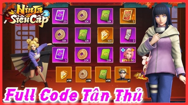 Code Ninja Siêu Cấp mới nhất tháng 01/2026 nhận quà hấp dẫn