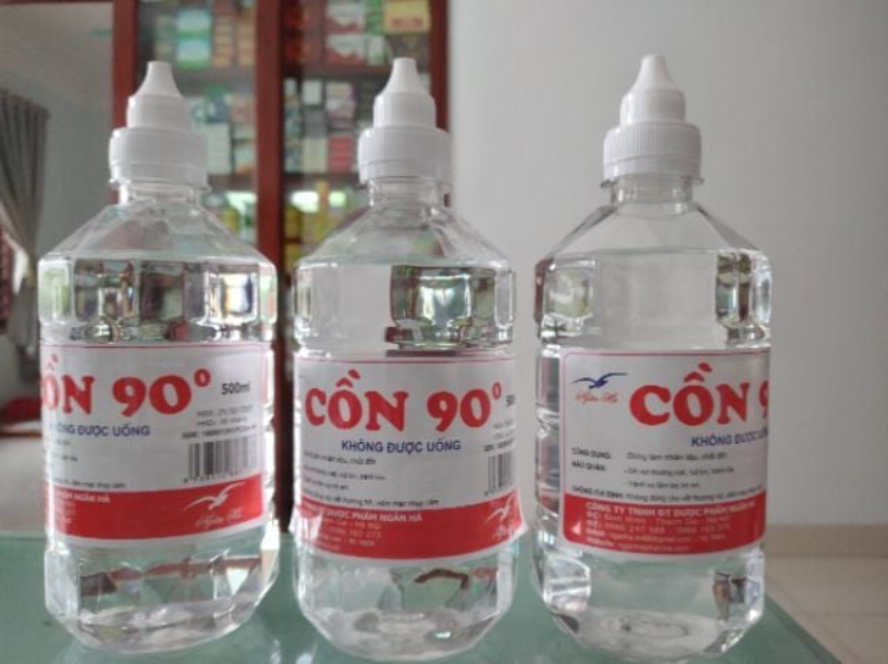 Cồn 90 độ là gì, có gây hại không? Hướng dẫn sử dụng an toàn