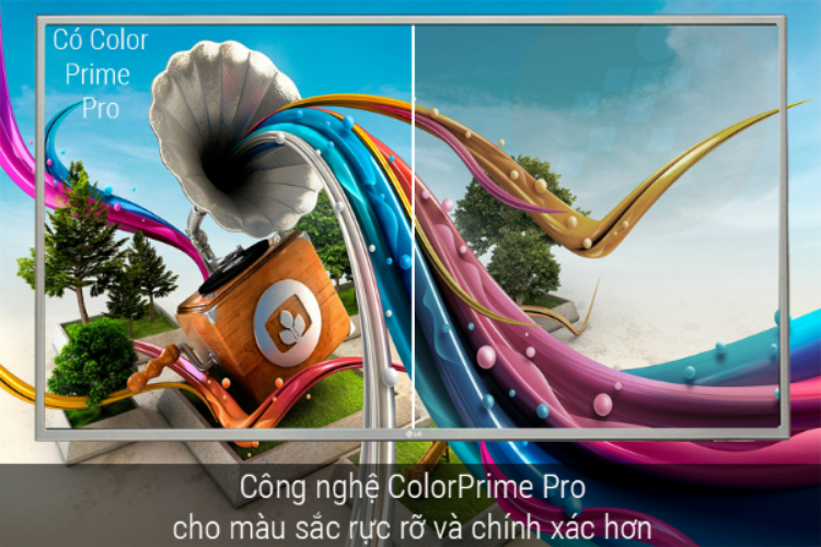 Công nghệ ColorPrime Pro trên tivi: Tái tạo màu sắc chân thực