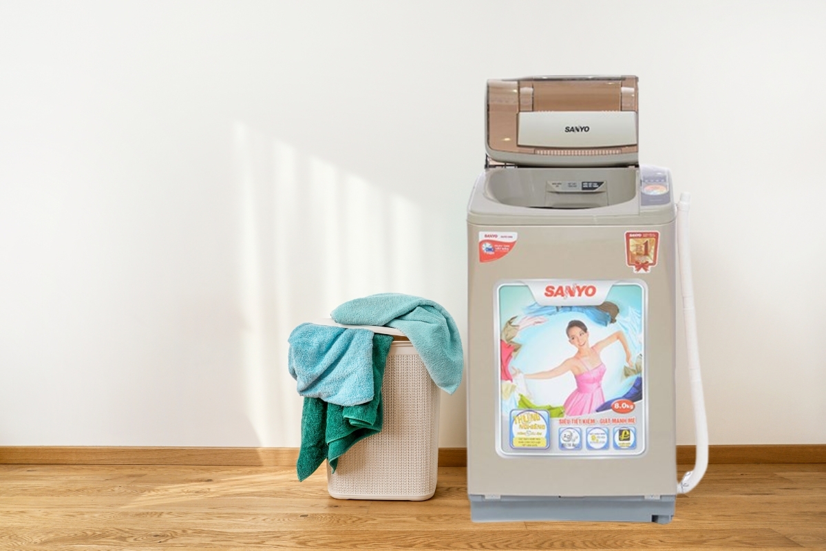 Khám phá công nghệ giặt thơm trên máy giặt Sanyo - Quần áo sạch khuẩn, thơm lâu suốt ngày dài