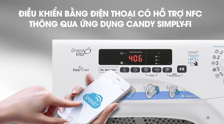 Các công nghệ máy sấy quần áo Candy và tiện ích ưu việt