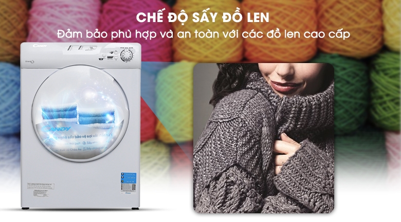 Các công nghệ máy sấy quần áo Candy và tiện ích ưu việt