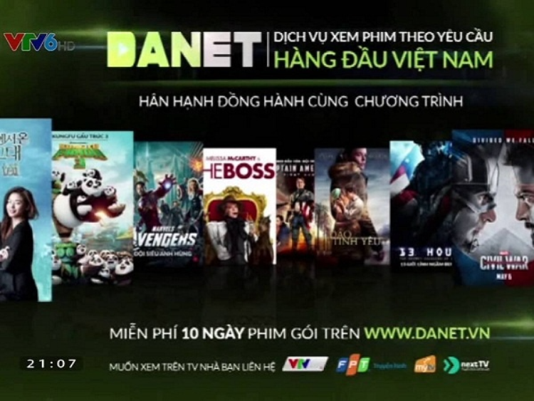 Danet: Ứng dụng xem phim theo yêu cầu nổi bật tại Việt Nam