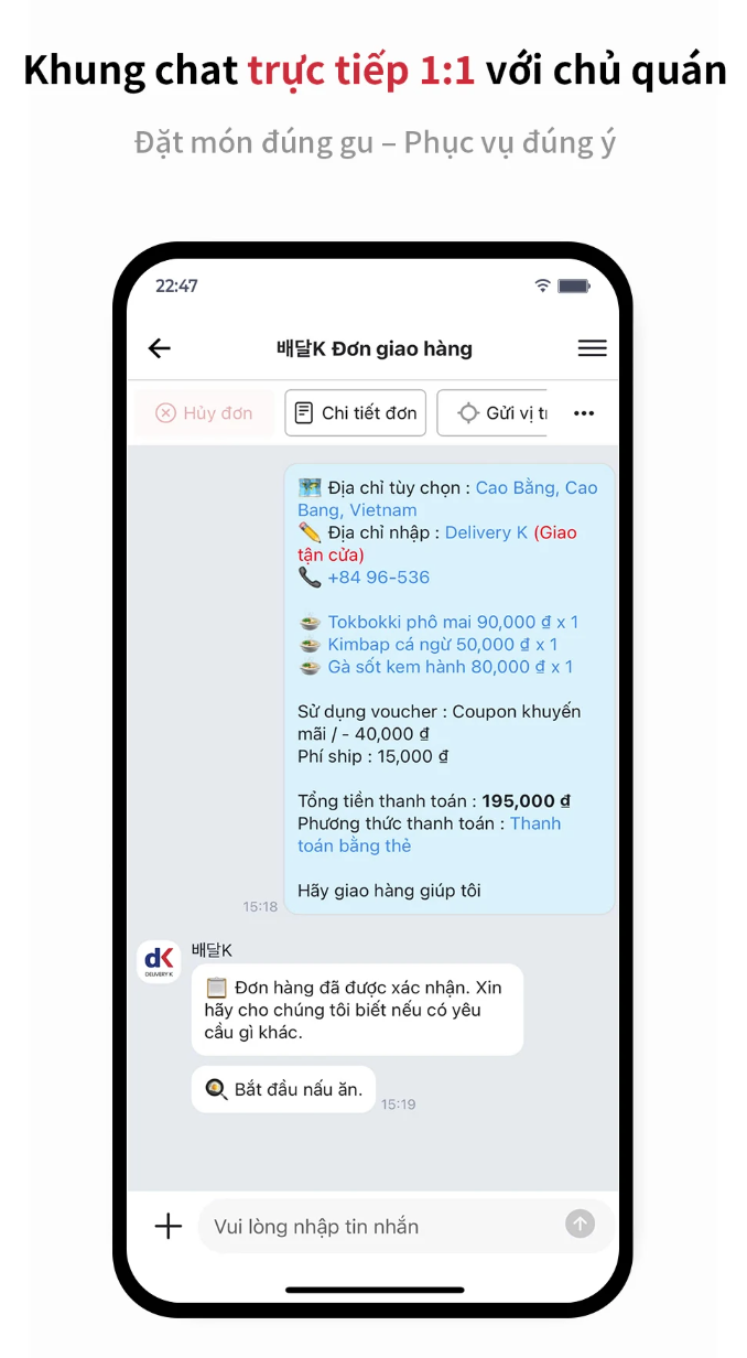 Delivery K – Nền tảng “all-in-one” cho nhu cầu ăn uống và tiện ích