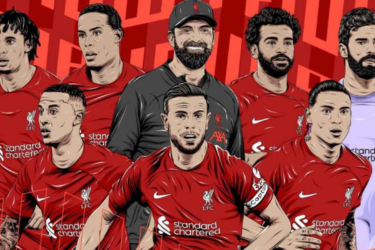 Đội hình Liverpool FO4 mới 2024 về danh sách cầu thủ và số áo