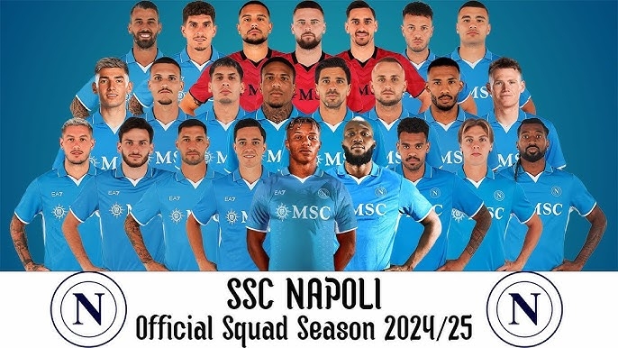 Đội hình Napoli mùa giải 2024/2025: Sự kết hợp tuyệt vời giữa tài năng ...