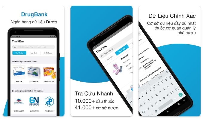 Tìm hiểu ứng dụng Drugbank, tra cứu thông tin từ Bộ Y tế về thuốc và ...