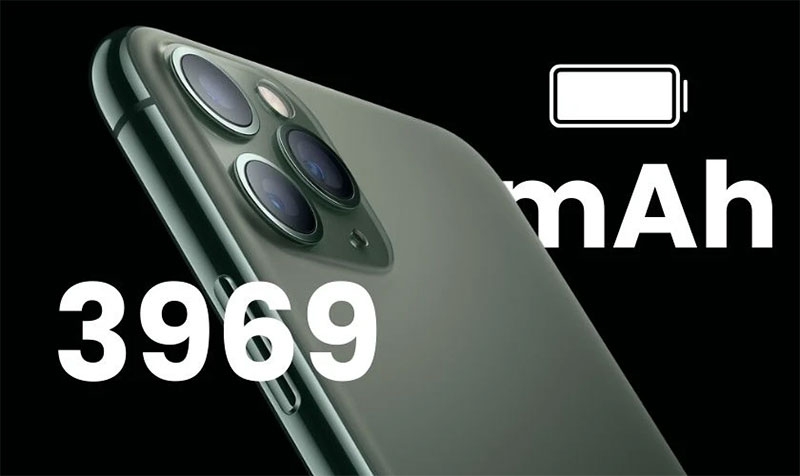 Dung lượng pin iPhone 11 Pro Max bao nhiêu? Dùng được bao lâu?