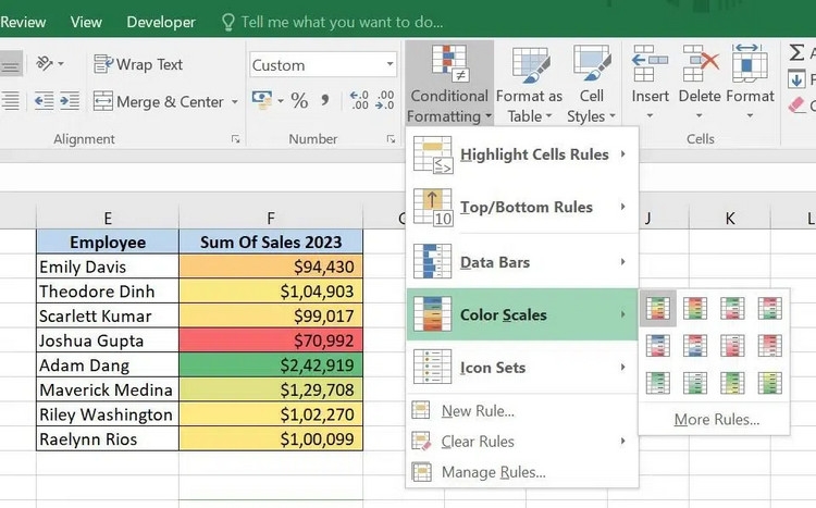 Conditional Formatting là gì? Cách sử dụng định dạng có điều kiện trong ...