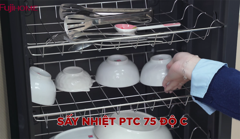 Tủ sấy chén bát tiệt trùng Fujihome DD220 | Giá tốt