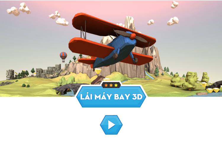 Game Lái Máy Bay 3D - Trải nghiệm bay lượn trên bầu trời