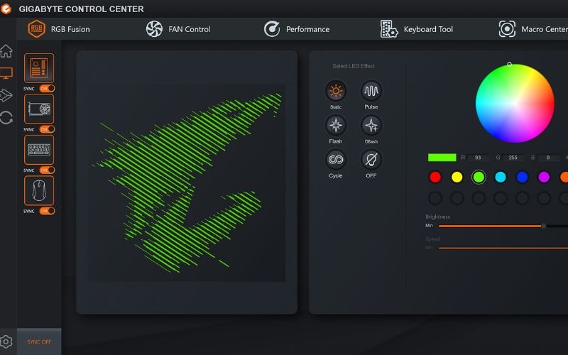 Phần mềm Gigabyte Control Center: Tối ưu hiệu năng trên laptop