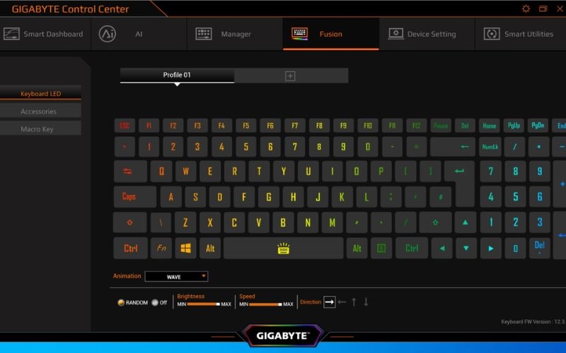 Phần mềm Gigabyte Control Center: Tối ưu hiệu năng trên laptop